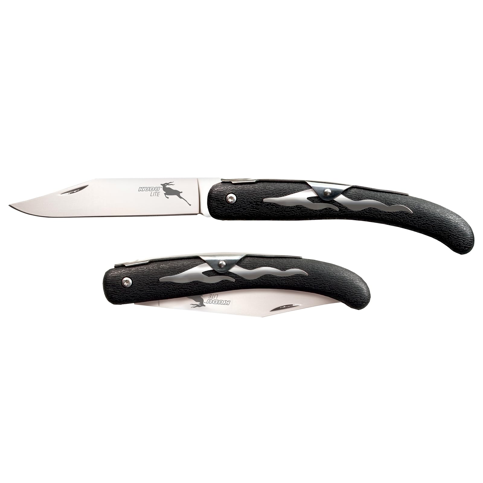 Cold Steel KUDU LITE / 10" Overall / 4 1/4" Blade / 2MM Thick / 5CR15MOV Steel/Blister Packed,Black