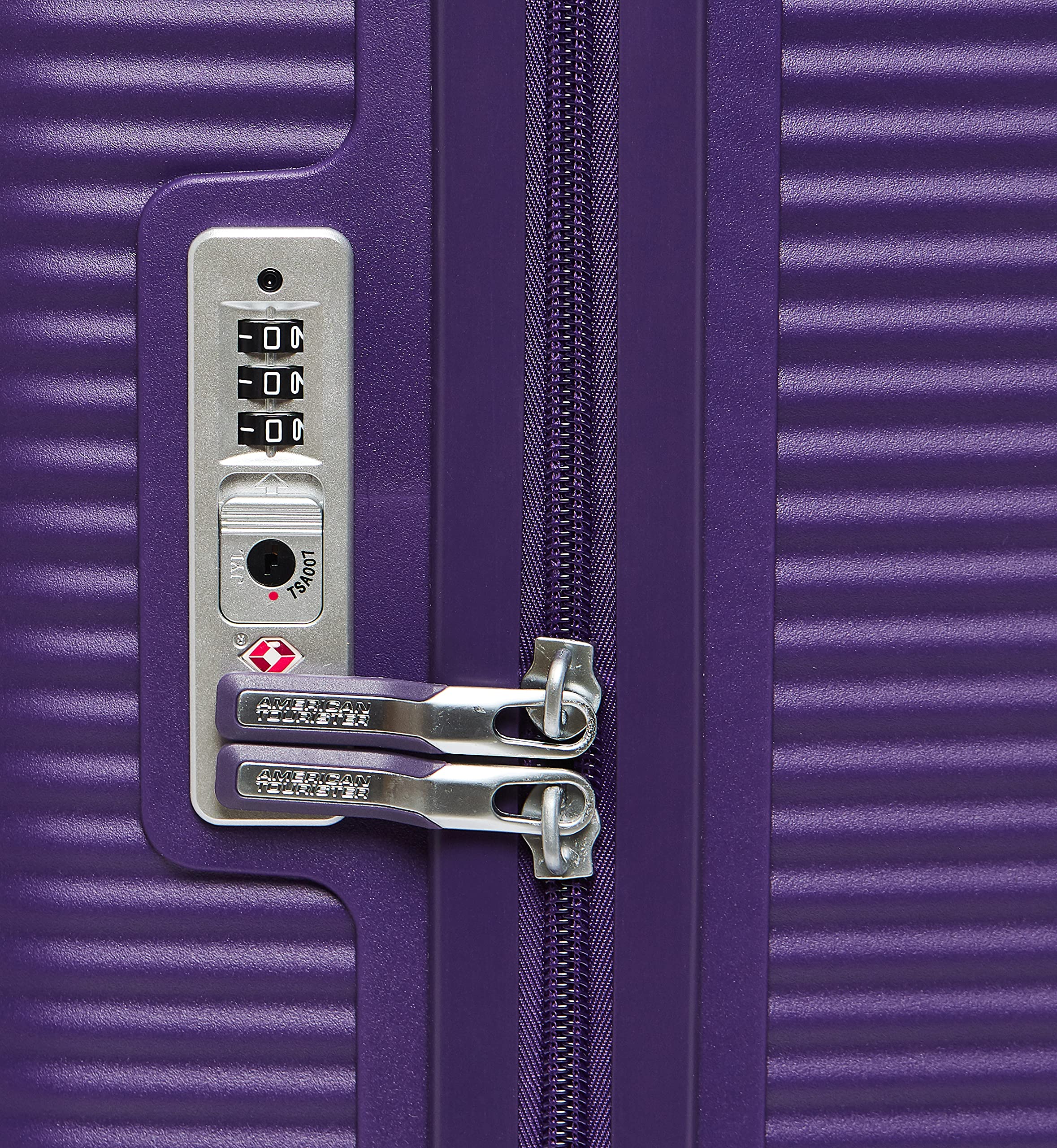 American Tourister Curio Hardside Luggage with Spinner Wheels, Purple, 3-Piece Set (20/25/29)