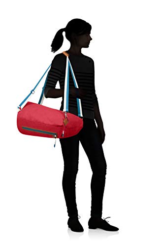 American Tourister Duffle Backpack, Red (Cardinal Red), One Size