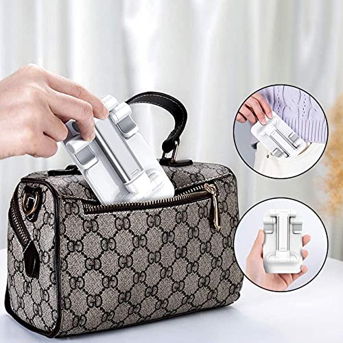 CFSMQIYE Cell Phone Stand,Angle Height Adjustable Cell Phone Stand for DeskCompatible with All Mobile Phone/iPad/Kindle/Tablet Fully Foldable Phone Dock (White)