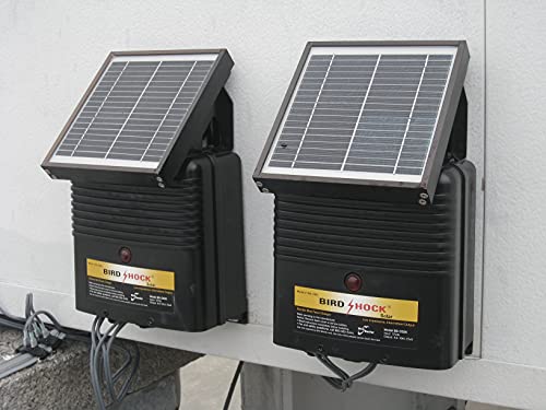 Bird Barrier Solar Charger β 12V Solar Power Bank with Bottom Connectors β Powers 500ft Track β User-Friendly On Off Switch β Ideal Solar Battery Charger for Smaller Projects