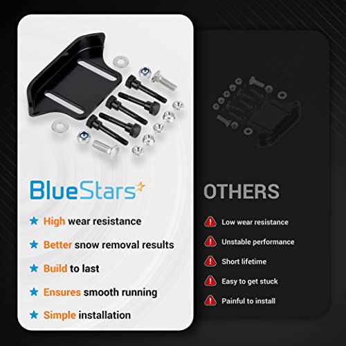 BlueStars Premium 76153-736-010 Snow Thrower Skid Plate for Honda Snow Blower HS50 HS55 HS55K1 HS55K2 HS70 HS80 HS80L1