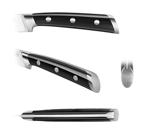 Cangshan TS Series 1020700 Swedish 14C28N Steel Forged 5-Inch Utility Knife and Wood Sheath Set
