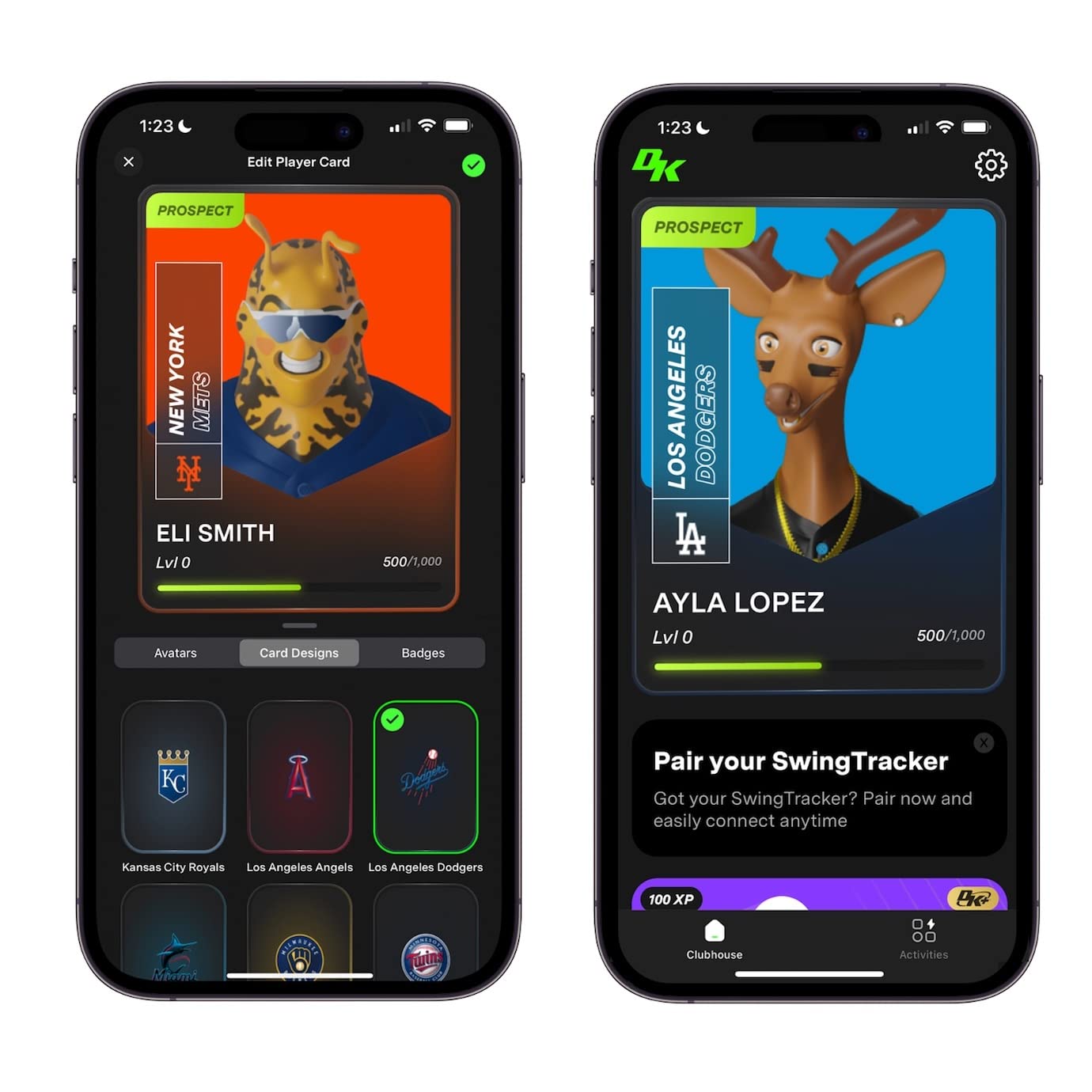 Diamond Kinetics SwingTracker Bat Sensor and Swing Analyzer with Free 1-Year Subscription for Baseball and Softball