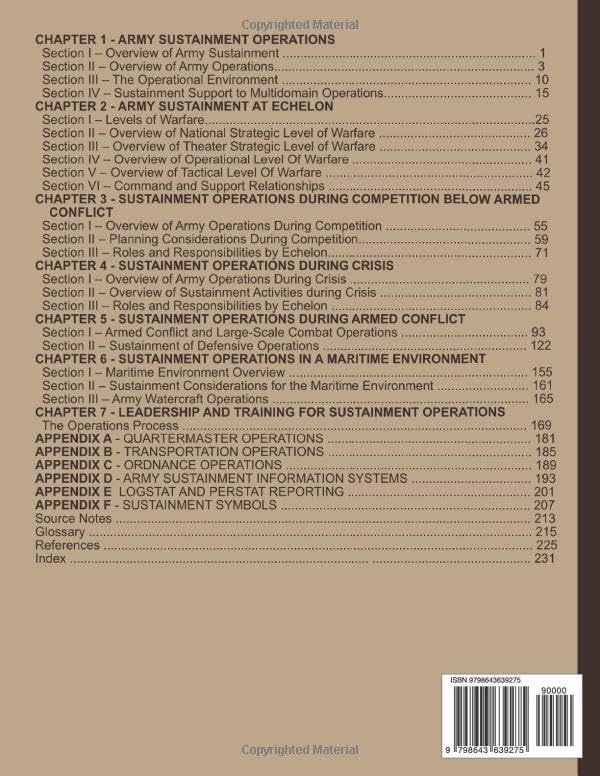 FM 4-0 Sustainment Operations