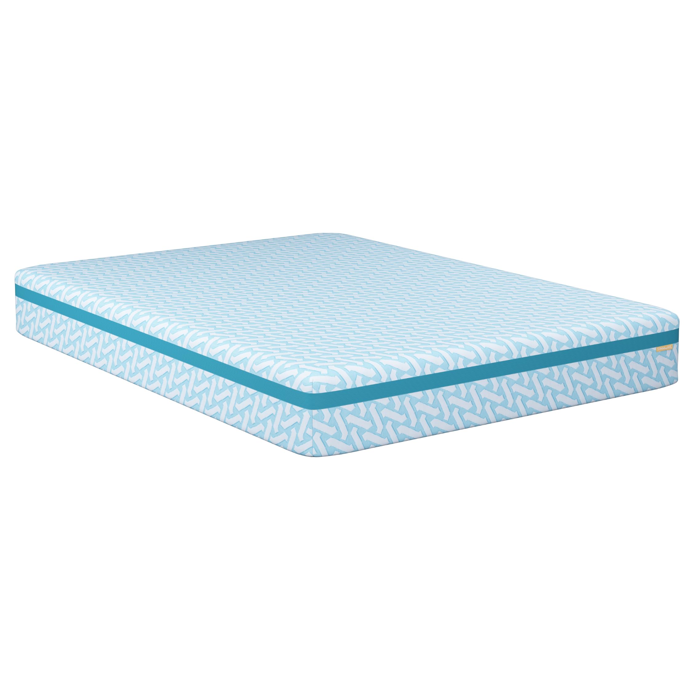 Simmons Blue Dream 10 Inch Gel Memory Foam Mattress - CertiPUR-US Certified - Medium Firmness - Pressure Relief & Motion Separation - Full Size Mattress - Bed in a Box - U.S. Made
