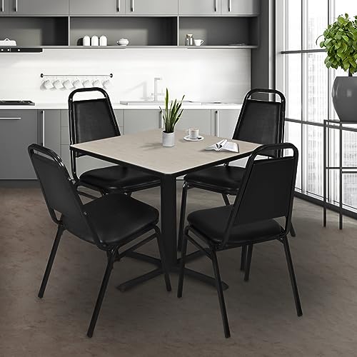 Cain 48" Square Breakroom Table- Maple