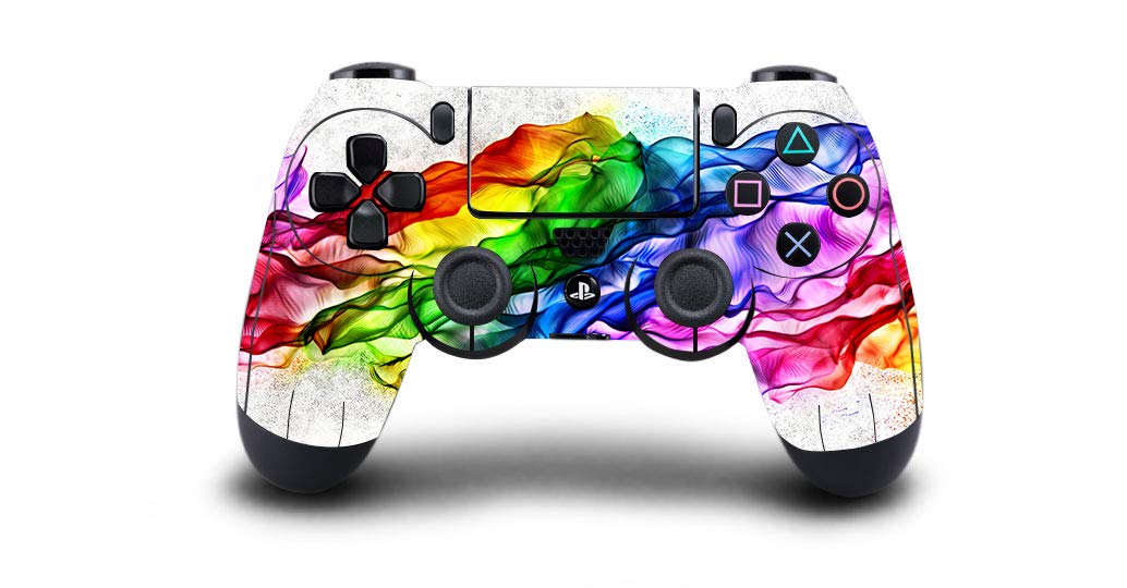 FOTTCZ [3PCS] Whole Body Vinyl Sticker Decal Cover Skin for PS4 Controller - 3pcs. Comb D