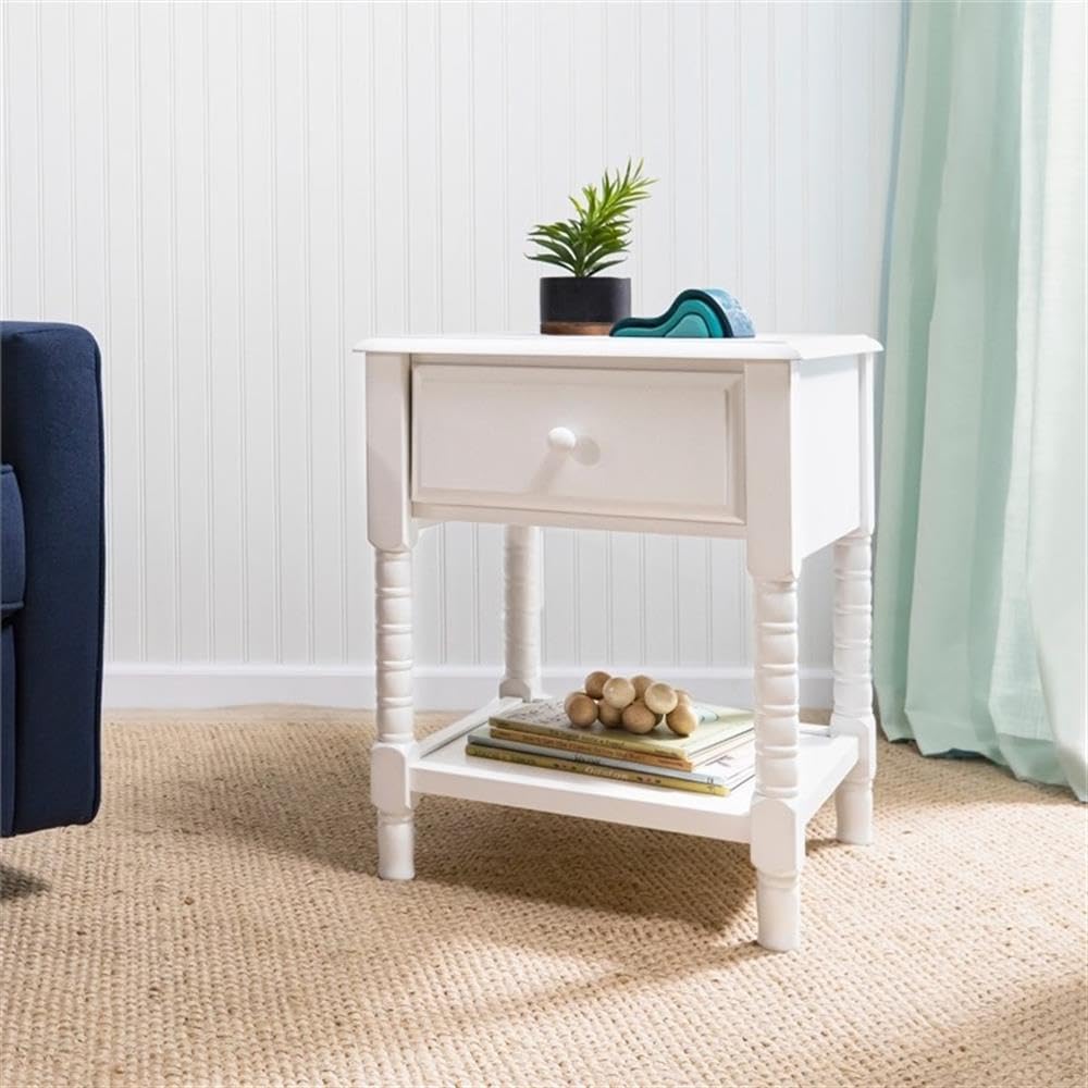 DaVinci Jenny Lind Spindle Nightstand in White