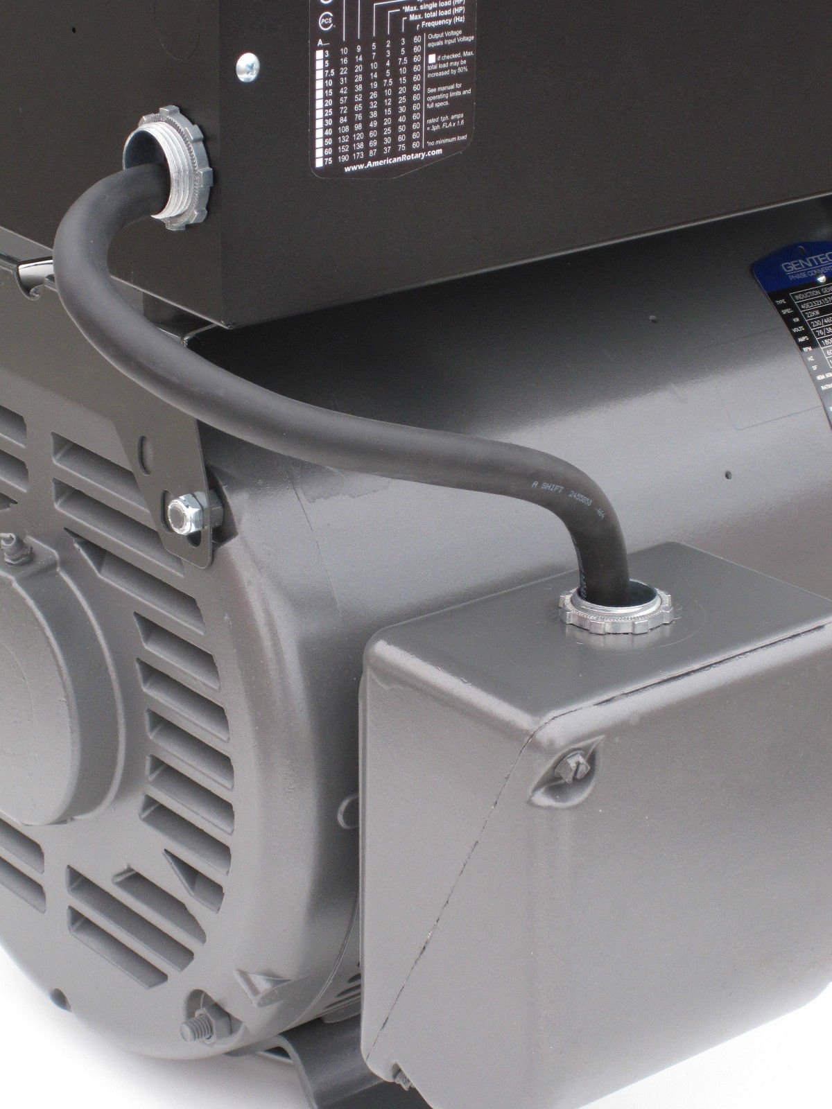 Rotary Phase Converter AR20F - Floor Unit 20 HP |Can Start up to a 10Hp Light Load / 28 Amp 208-240v Load