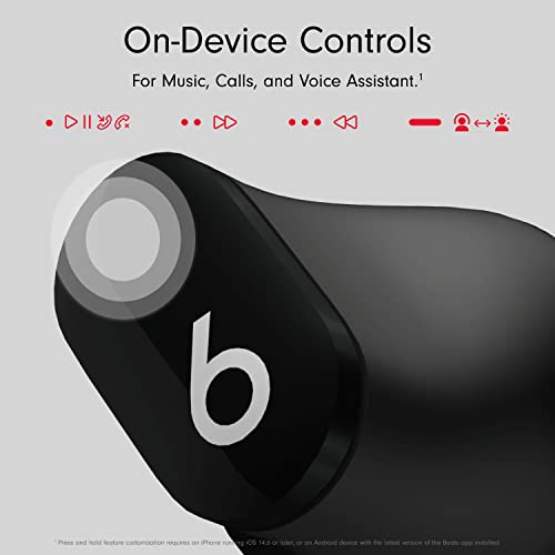 Beats Studio Buds - True Wireless Noise CancellingĀ EarbudsĀ - Black with AppleCare+ (2 Years)