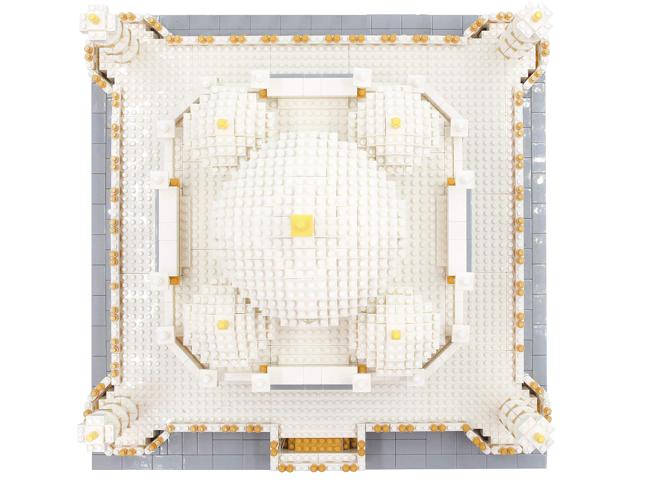 dOvOb Micro Mini Blocks Taj Mahal Building and Architecture Model Set,(4000Pieces) Toys Gifts for Kid and Adult