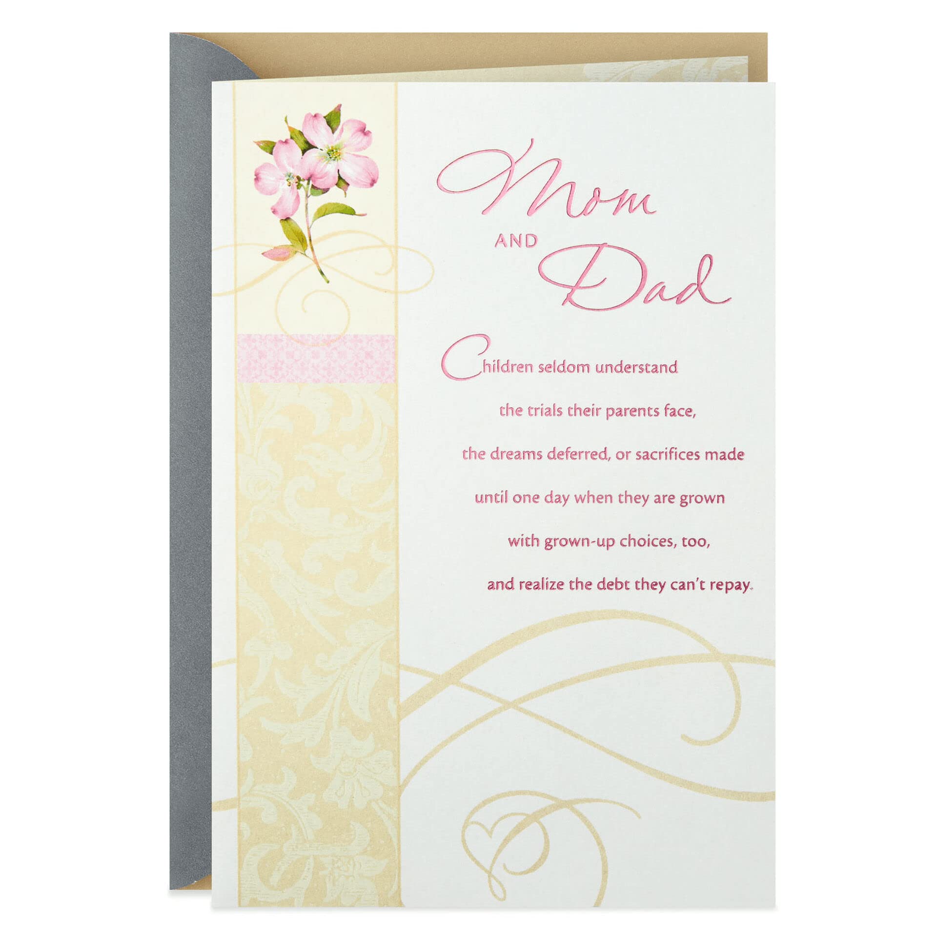 HMDKART Anniversary Card for Parents