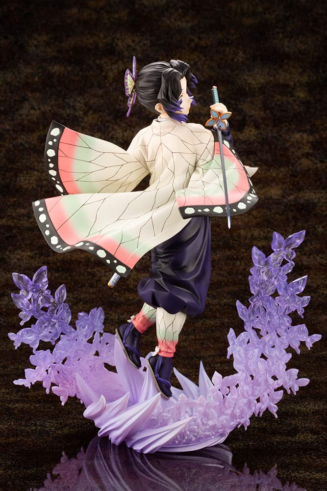 Kotobukiya Demon Slayer: Kimetsu no Yaiba; Shinobu Kocho ArtFX J Statue, Multicolor