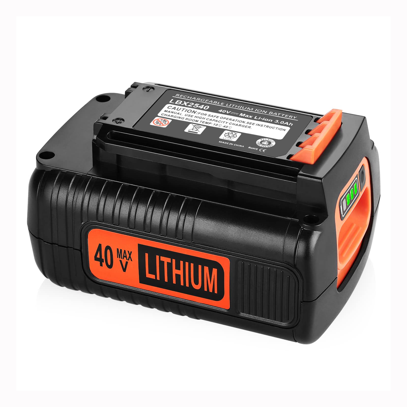 AYTXTG 3000mAh LBX2040 Replacement Black and Decker 40V Max Lithium Battery LBX2040 LBXR36 LBXR2036 LST540 LCS1240 LBX1540 LST136W 40 Volt Black and Decker Battery