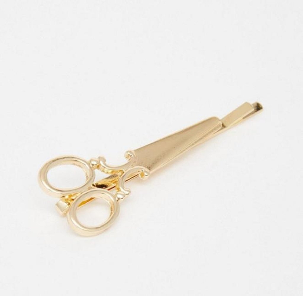 Rukiwa1PC Hair Clip Hair Accessories Headpiece (Gold)