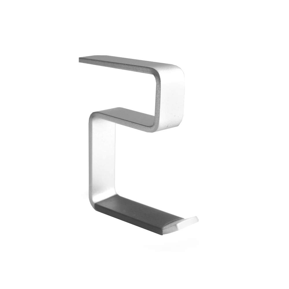 DANXQ Office Computer Desk Aluminum Hook Clamp-On Desk Headphone Holder/Backpack Hook/Provides A Convenient Place to Hang Headset Or Bag (for 3.5cm Thickness)