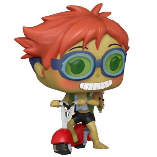 Funko Pop! Animation: Cowboy Bebop - Edward on Scooter with EIN