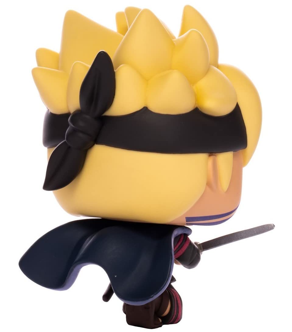 POP Boruto: Naruto The Next Generation - Boruto with Marks Funko Vinyl Figure (Bundled with Compatible Box Protector Case) Multicolor 3.75 inches