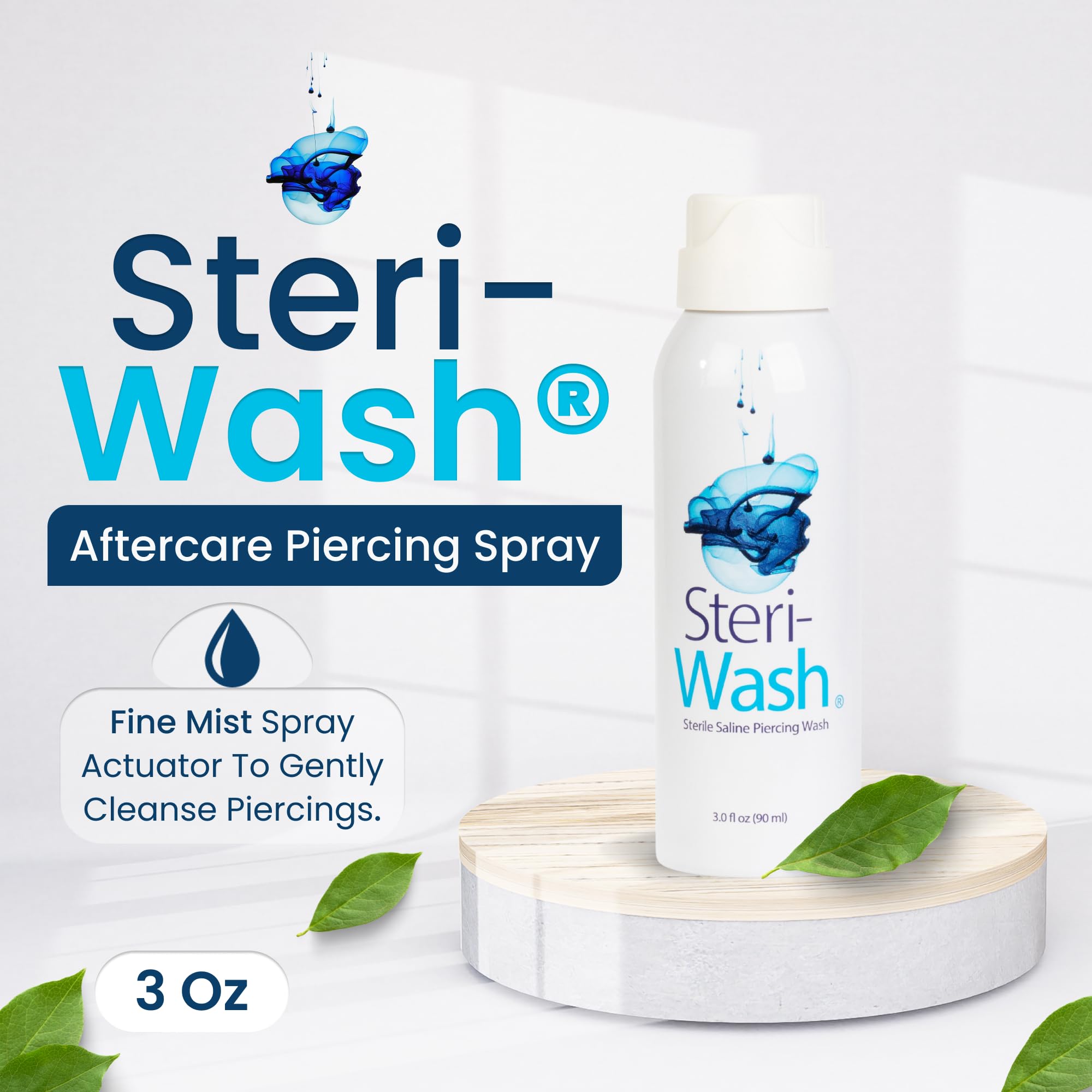 STERI - WASH Aftercare Piercing Spray 8 Oz