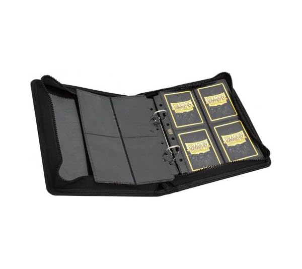 Dragon Shield Standard Size Cards – 8 Pocket Page Non-Glare Sheet – 50 Pages - MTG Card Sleeves are Smooth & Tough - Compatible with Pokemon, Yugioh, & Magic The Gathering Card Sleeves