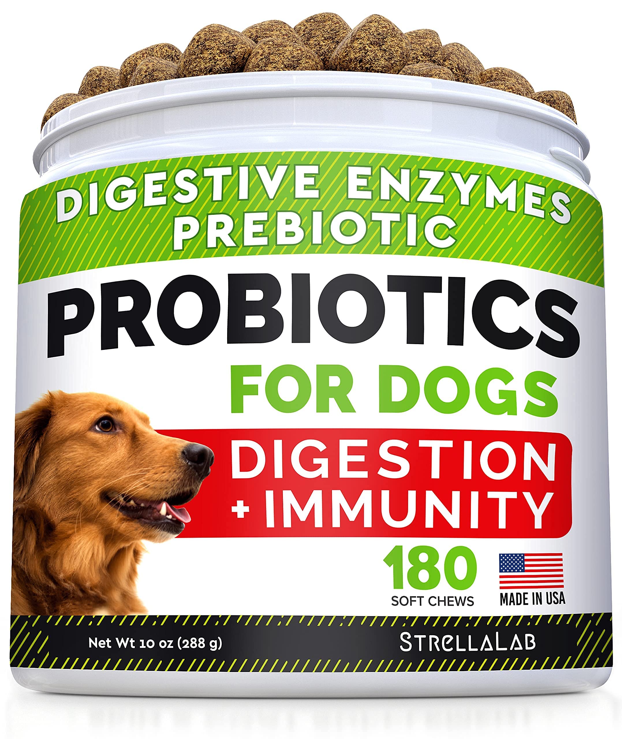 No Poo Treats + Dog Probiotics for Picky Eaters Bundle - No Poop Eating for Dogs + Chewable Fiber Supplement - Digestive Enzymes + Prebiotics - Coprophagia Stool Eating Deterrent + Improve Immunity