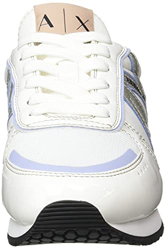 Armani Exchange Women's Low-Top Trainers Sneaker, Ws, Small