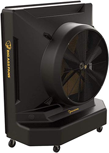 Big Ass Fans Cool-Space 500 Portable Evaporative Cooler, 50 inch Diameter Fan, Indoor or Outdoor Use, Continuous or Fillable (64 Gallon Capacity), Variable Speed