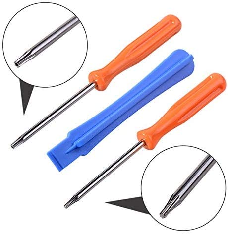 eXtremeRate 8 pcs Repair Screws Case Screw Replace Sets for ps4 Slim Console CUH-2000 - Screwdriver Tools Included