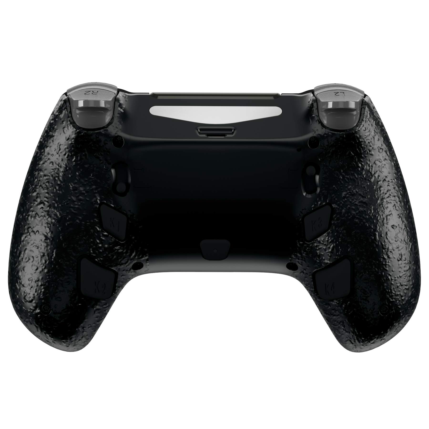 eXtremeRate Chameleon Decade Tournament Controller (DTC) Upgrade Kit for PS4 Controller JDM-040/050/055, Upgrade Board & Ergonomic Shell & Back Buttons & Trigger Stops - Controller NOT Included