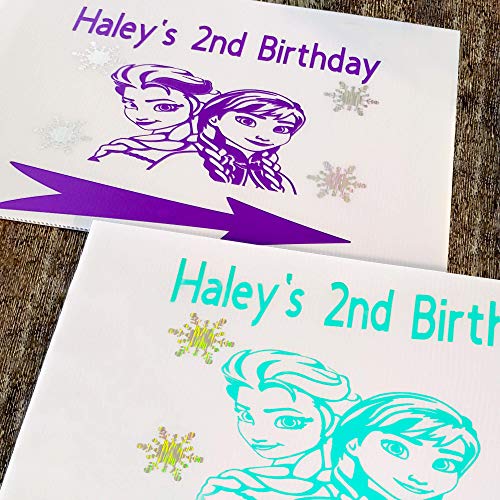 Blank Yard Signs With Stakes, 2 Pack 18 x 12 Inches White Plastic Yard Lawn Sign For Happy Birthday,Garage Sale Signs, Rent, Guidepost Decorations, Blank Lawn Signs With Stakes