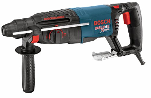Bosch 11255VSR-GWS8 1" SDS-plus Bulldog Xtreme Rotary Hammer with 4-1/2" Small Angle Grinder, Blue