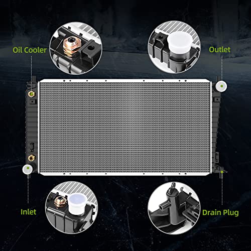 AUTOSAVER88 Radiator Compatible with 2005-2008 F-150 4.2L V6 4.6L 5.4L V8, 2004 Expedition 4.6L, 06-08 Lincoln Mark LT 5.4L, 05-08 Navigator 5.4L V8, 2004-2006 Expedition 5.4L V8