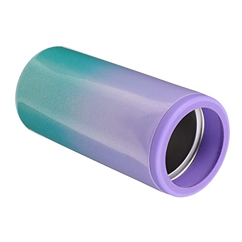 BESTonZON 3pcs Insulated Soda Reusable Personalized Cans Wraps Weddings Coke Vacuum Beer As Metal Color Mug Events Nonslip Portable Double- Walled Bar Wine Protectors Bottle Collapsible
