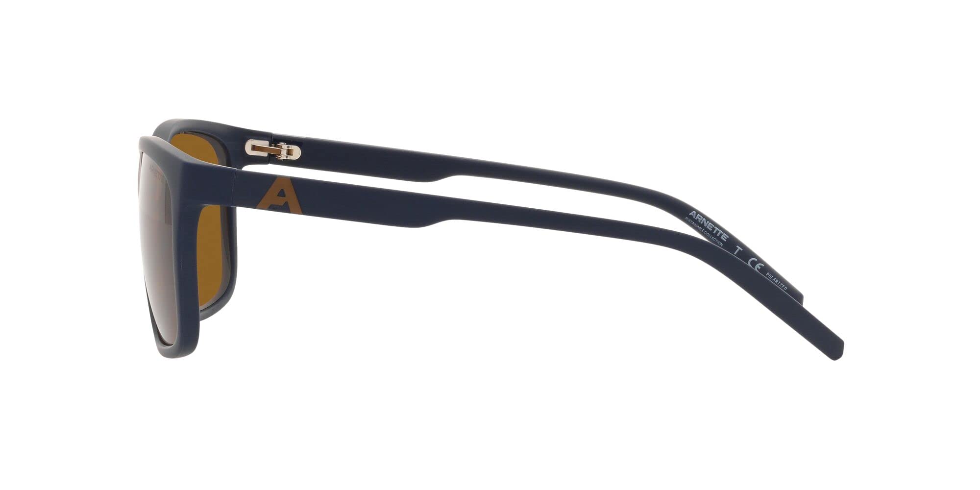 ARNETTE Man Sunglasses Matte Havana Frame, Polarized Dark Grey Lenses, 56MM