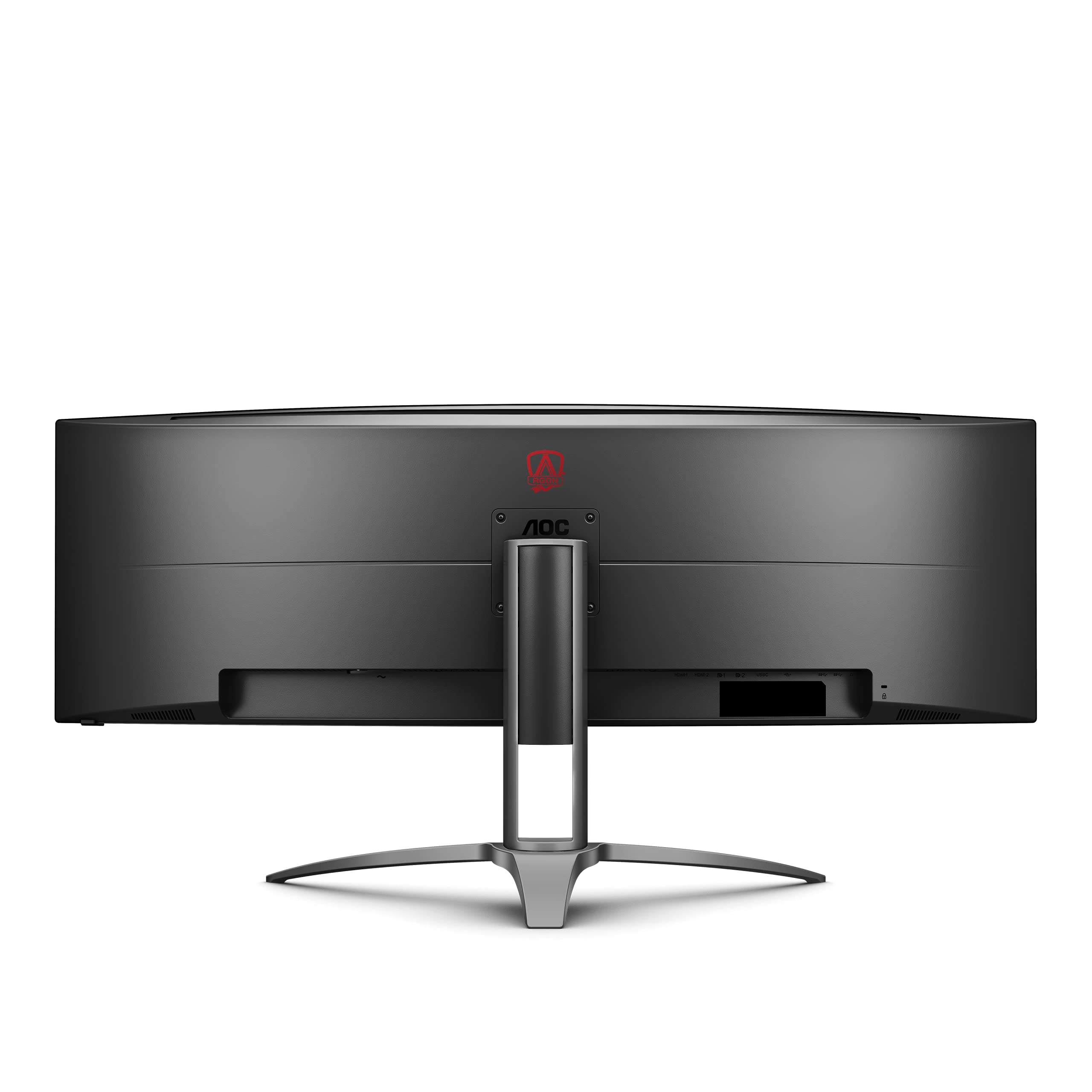 AOC AGON Curved Gaming Monitor 49" (AG493UCX), Dual QHD 5120x1440 @ 120Hz, VA Panel, 1ms Adaptive-Sync, 121% sRGB, Height Adjustable, 4-Yr Zero Dead Pixels Manufacturer Guarantee