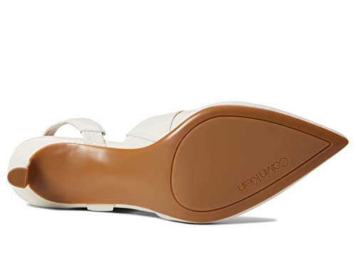 Calvin Klein Women's Larin Pump, Ivory, 7