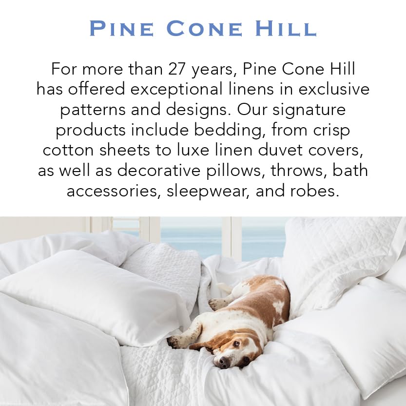 Pine Cone Hill Talus Granite Duvet Sham, Standard Size, Grey Graphic Pattern