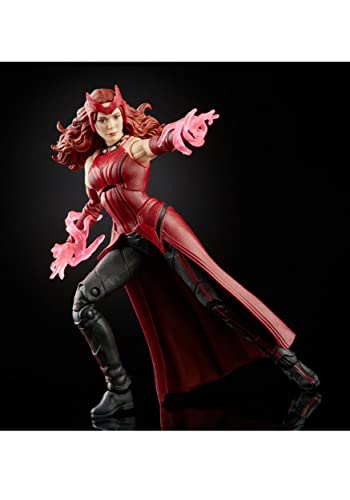 Avengers Hasbro Marvel Legends Series 6-inch Action Figure Toy Scarlet Witch, Premium Design and 4 Accessories, for Kids Age 4 and Up