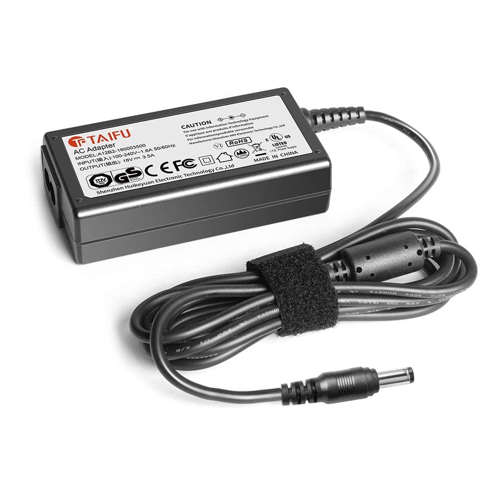 TAIFU AC DC Adapter Charger for 18V Big Blue Studio Wireless Bluetooth Speaker, Brookstone Big Blue Party Indoor-Outdoor Bluetooth Wireless Speaker 849504 849504p, Brookstone P/N: KSAS0451800200HU