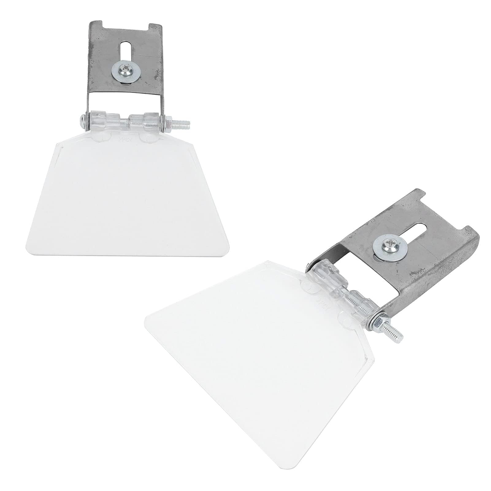 Bench Grinder Eyeshield,2Pcs Bench Grinder Safety Shield 304 Stainless Steel Bench Grinder Guards Attachment Accessories for Bench Type 125/150 Grinders