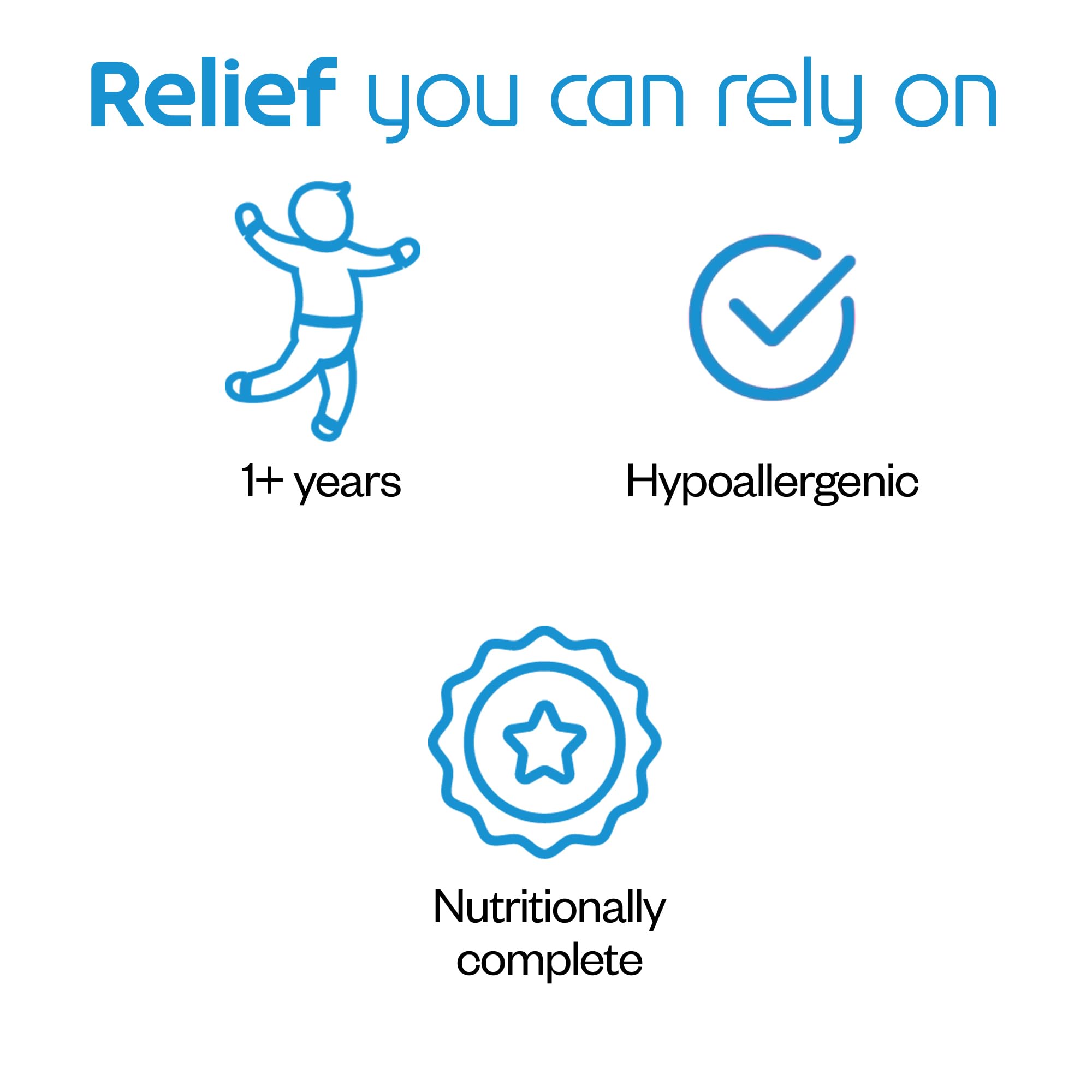 Nutricia Neocate Junior - Hypoallergenic, Dairy-free, Amino Acid-Based Formula without Prebiotics - Formula for 1+ Years - For Toddlers, Kids & Teens - Powdered Formula - 14.1 oz can (Case of 4)
