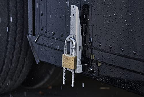 BRINKS - 50mm Commercial Solid Brass Keyed Padlock with Adjustable Shackle - Solid Brass Body with Boron Steel Shackle
