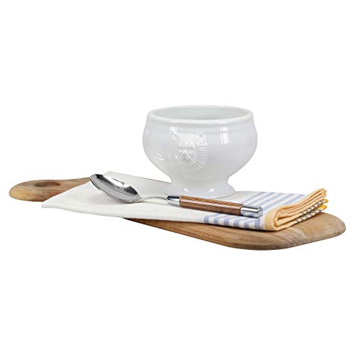 BIA Cordon Bleu Soup Lions Head Bowl, Set of 4, White (900178S4SIOC)