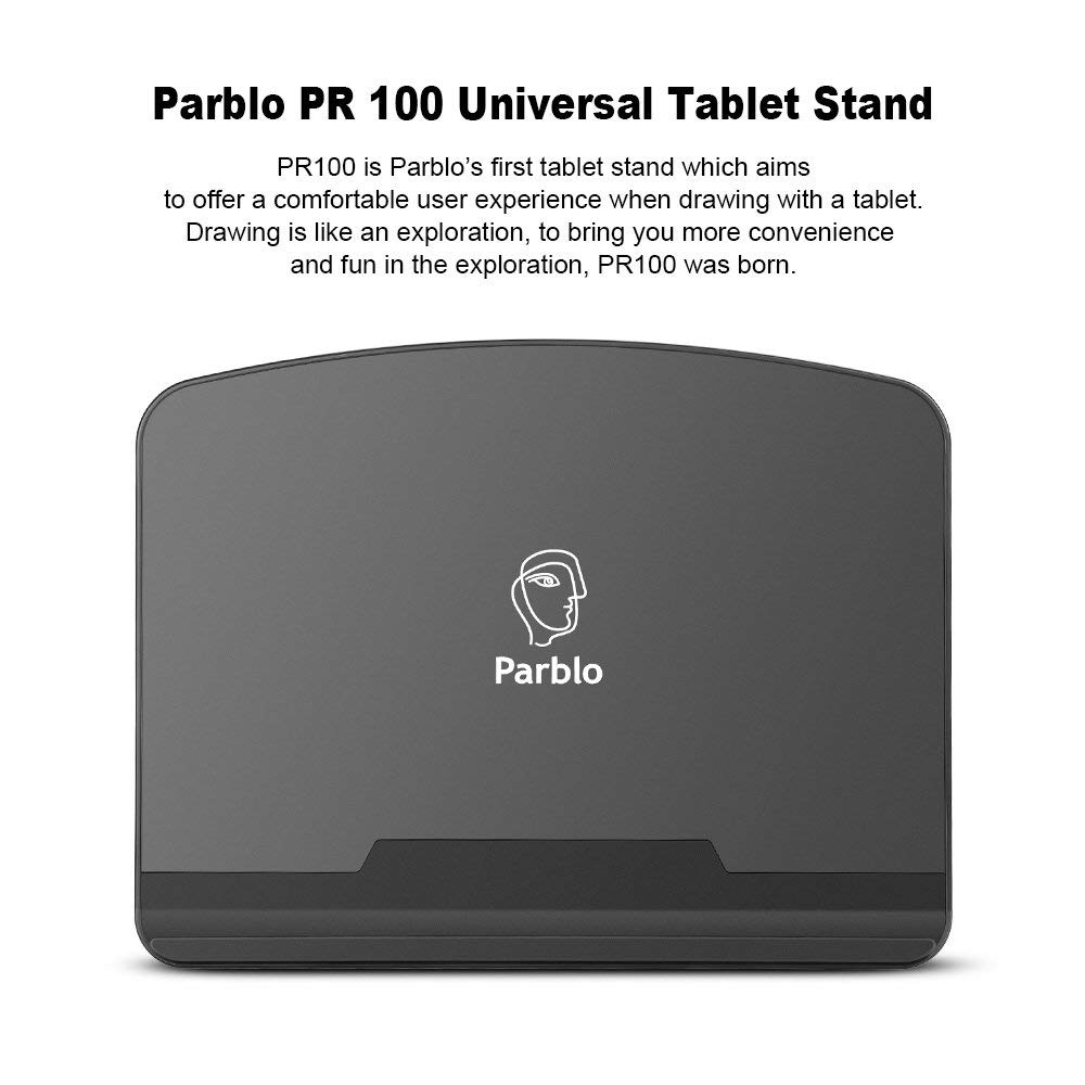 Parblo PR 100 Drawing Tablet Stand,Stable,Adjustable for 10 to 16 Inches Digital Graphics Drawing Monitors Art Tablets Laptops, Compatible with Laptop,iPad Pro,MacBook,Wacom Cintiq 16