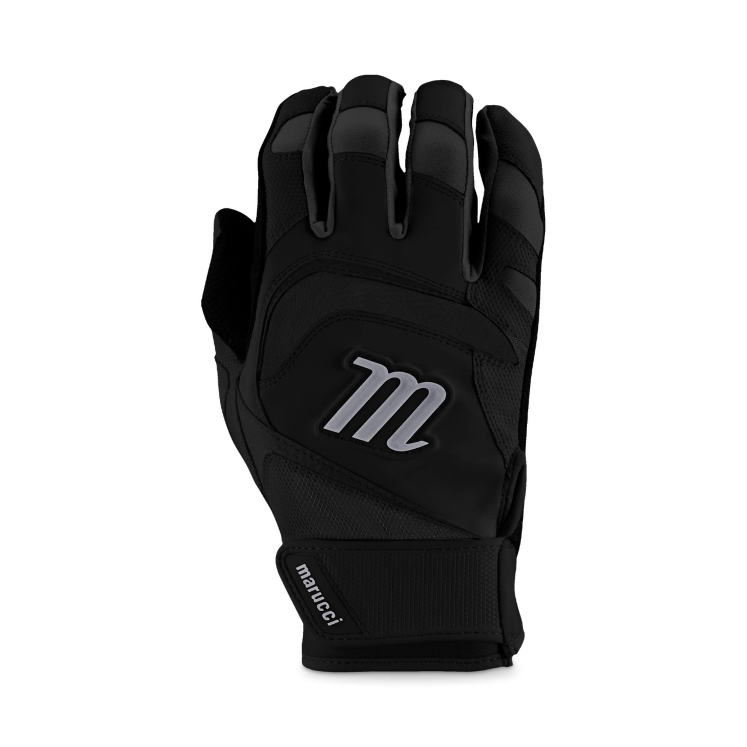 Marucci Sports,LLC 2022 Adult Baseball/Softball Signature Batting Gloves (Black,Small)