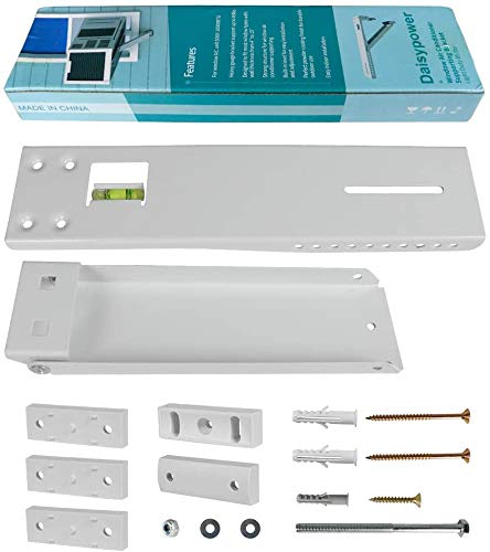 Daisypower Window Air Conditioner Bracket Heavy Duty, Sturdy Structure Supports Up to 165 lbs, Designed A/C Units 9,000 to 22,000BTU