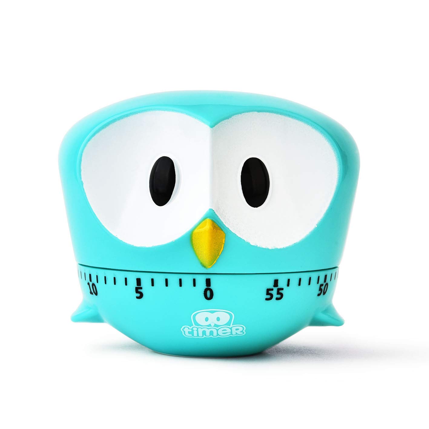 Blue Sky Big-Eyed Eagle Manually Mechanical Kitchen Timer, Clock Cooking, Pomodoro Alarm, Baking Reminder, Timer for Kids, Stopwatch, Hourglass, Wind Up 60 Minutes. Alarm Clock, Kids Cookingx