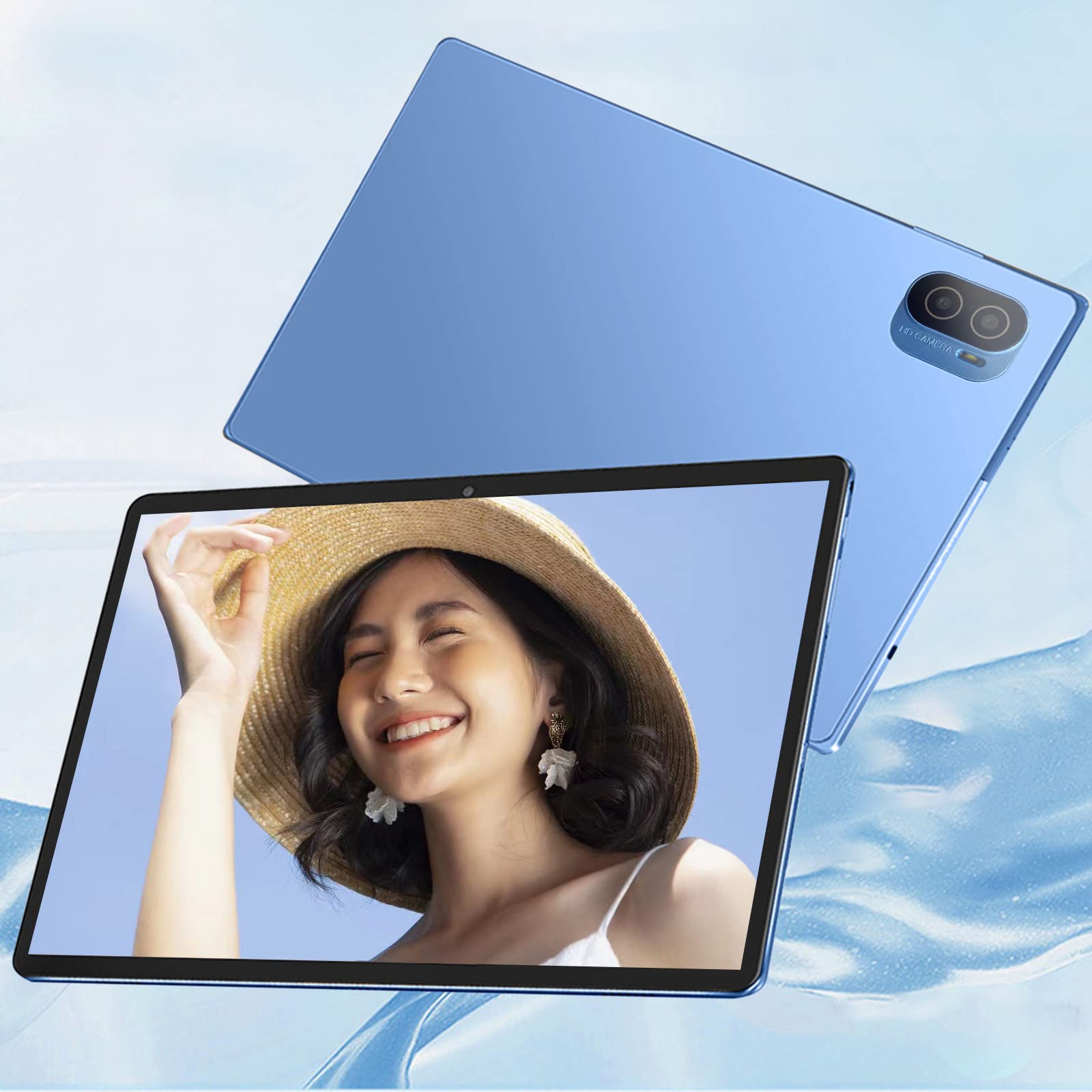 CARRYKING A10 Tablet, 10.1'' Android 10.0 HD Display Dual Cameras (Front 2.0 MP, Back 8.0 MP Camera) Tablet, Octa Core Processor 4GB RAM, 32GB ROM, Support SIM Card & TF Card