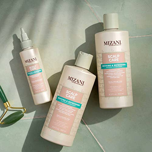 Mizani Scalp Care Dandruff Conditioner | Pyrithione Zinc | Controls Scalp Flaking & Itching | For Curly Hair | 16.9 Fl. Oz